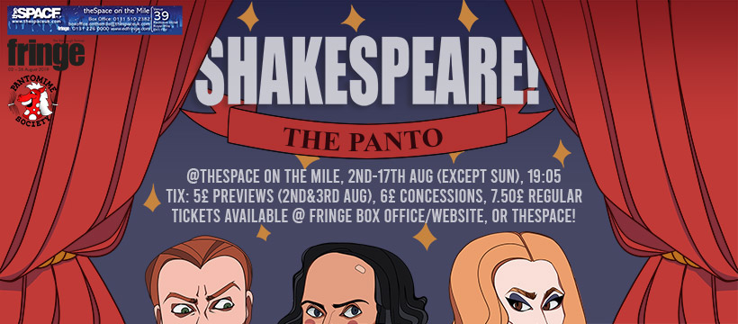 REVIEW: Shakespeare! The Panto, Edinburgh Fringe Festival 2019 ...